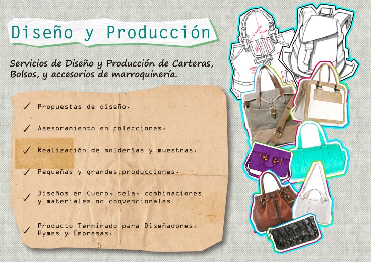 Diseño y producto terminado.